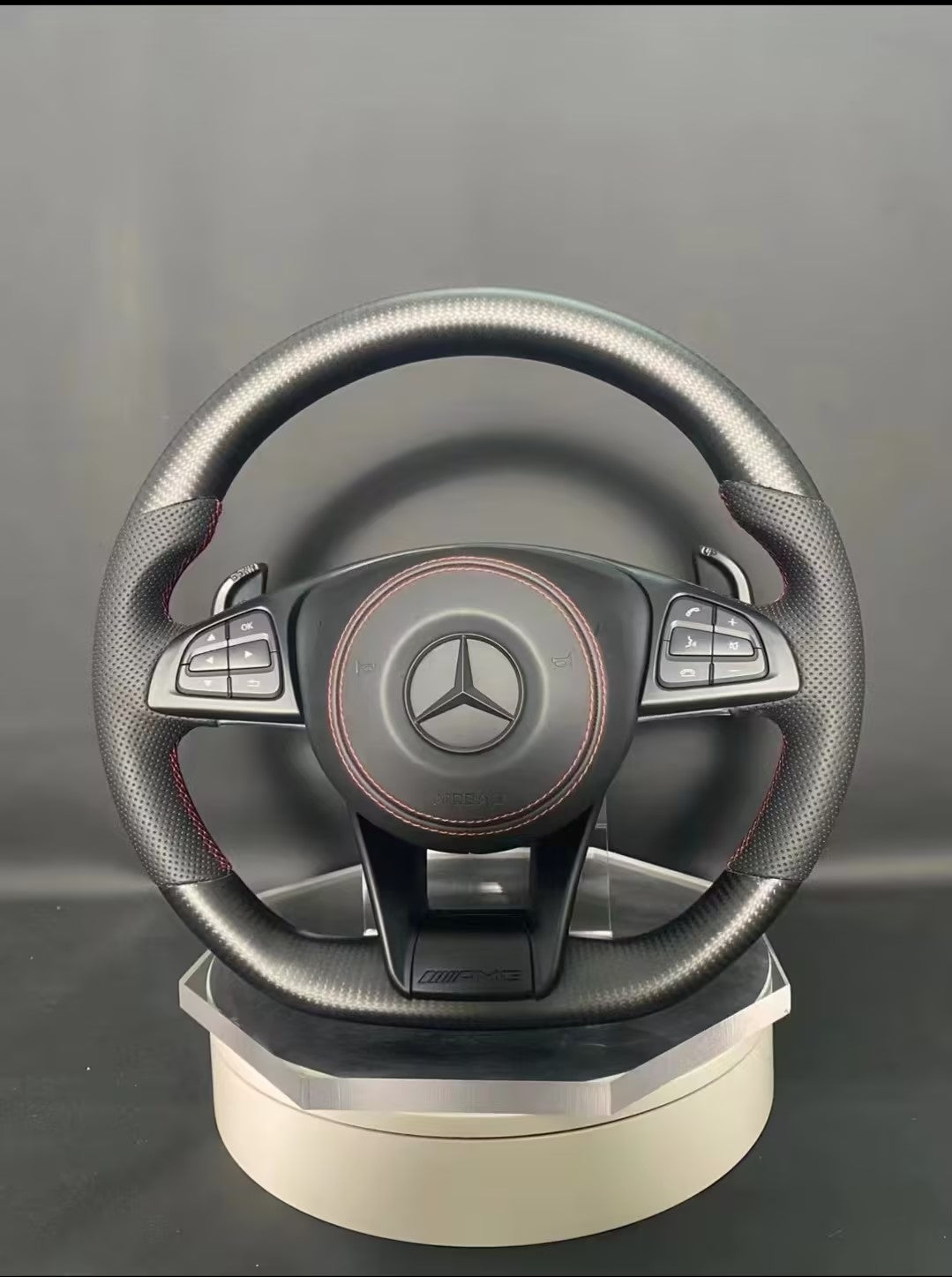 Volante Mercedes-benz AMG PELLE CARBONIO CUSTOM – Mnd Garage