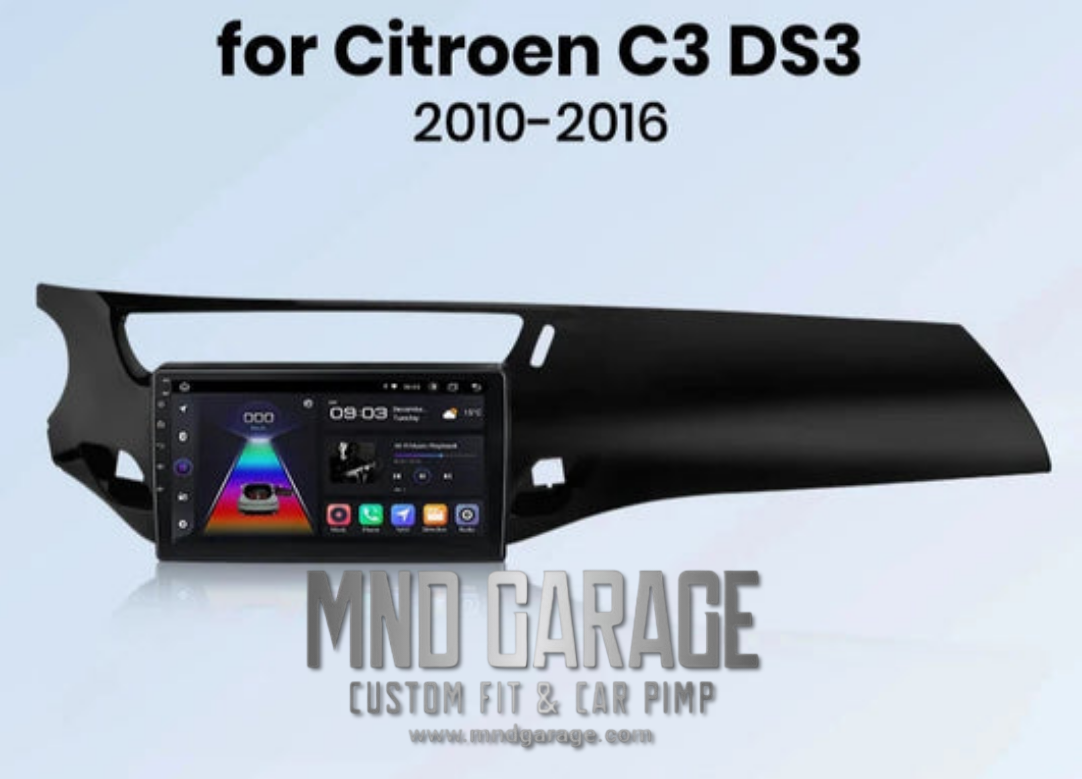 Citroën C3 DS3 2010-2016 Android 13 9" CarPlay Android Auto Radio RDS ...