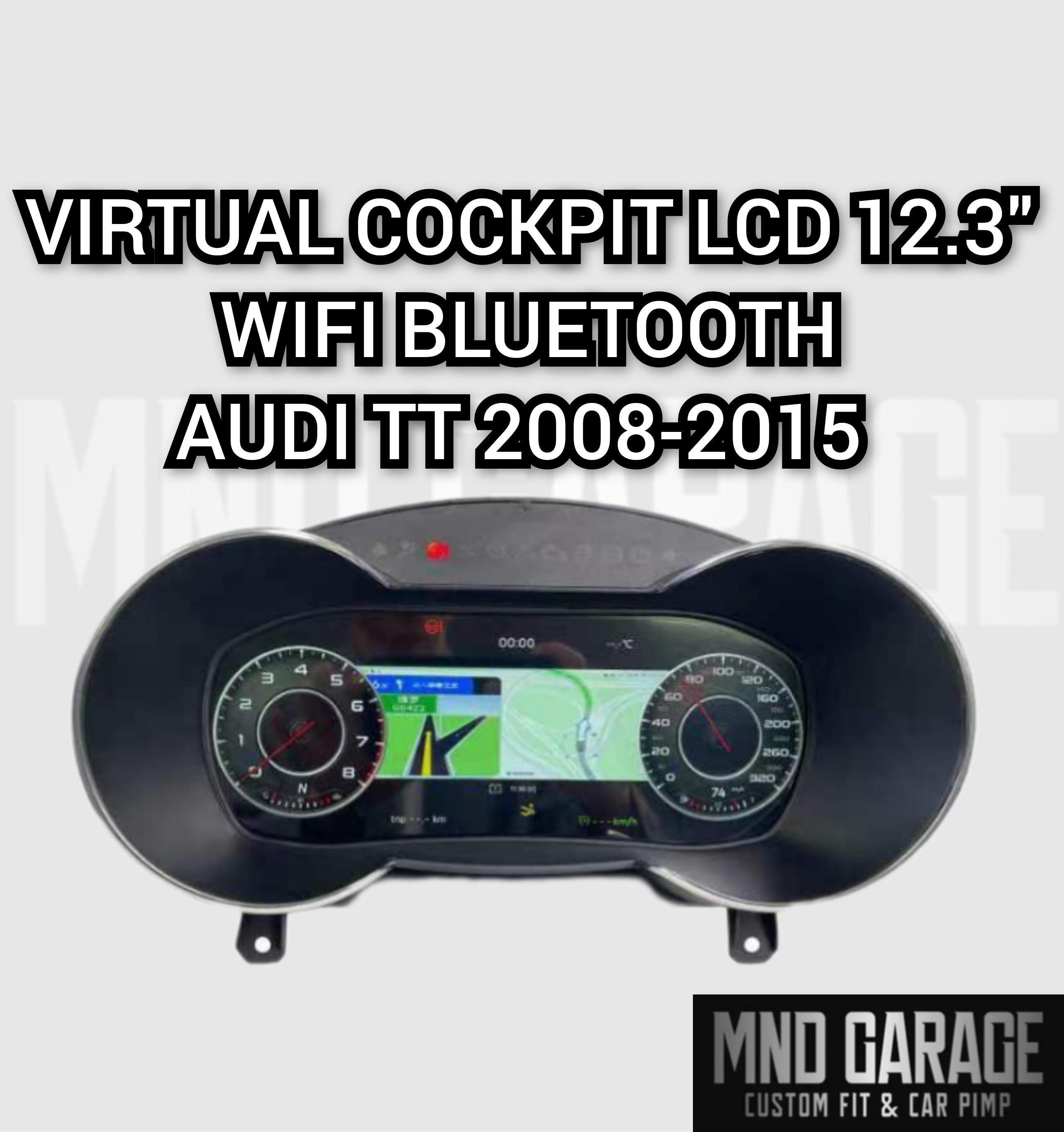 12.3'' Audi TT MK2 Virtual Cockpit RS LCD Dashboard – Mnd Garage