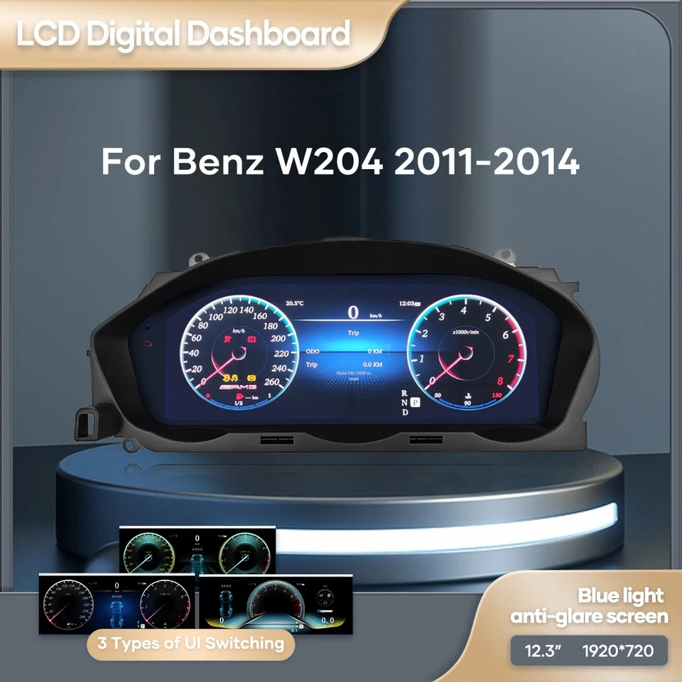 MERCEDES-BENZ W204 2011- VIRTUAL COCKPIT 12.3" LCD AMG – Mnd Garage